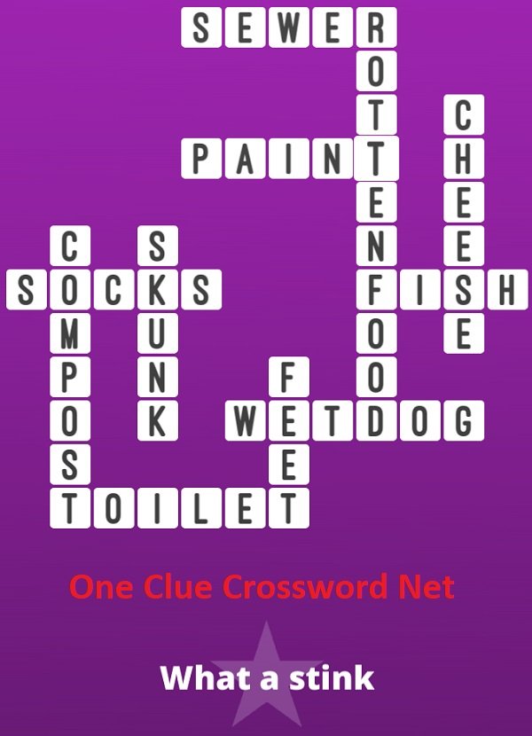 What A Stink Bonus Puzzle Get Answers For One Clue Crossword Now